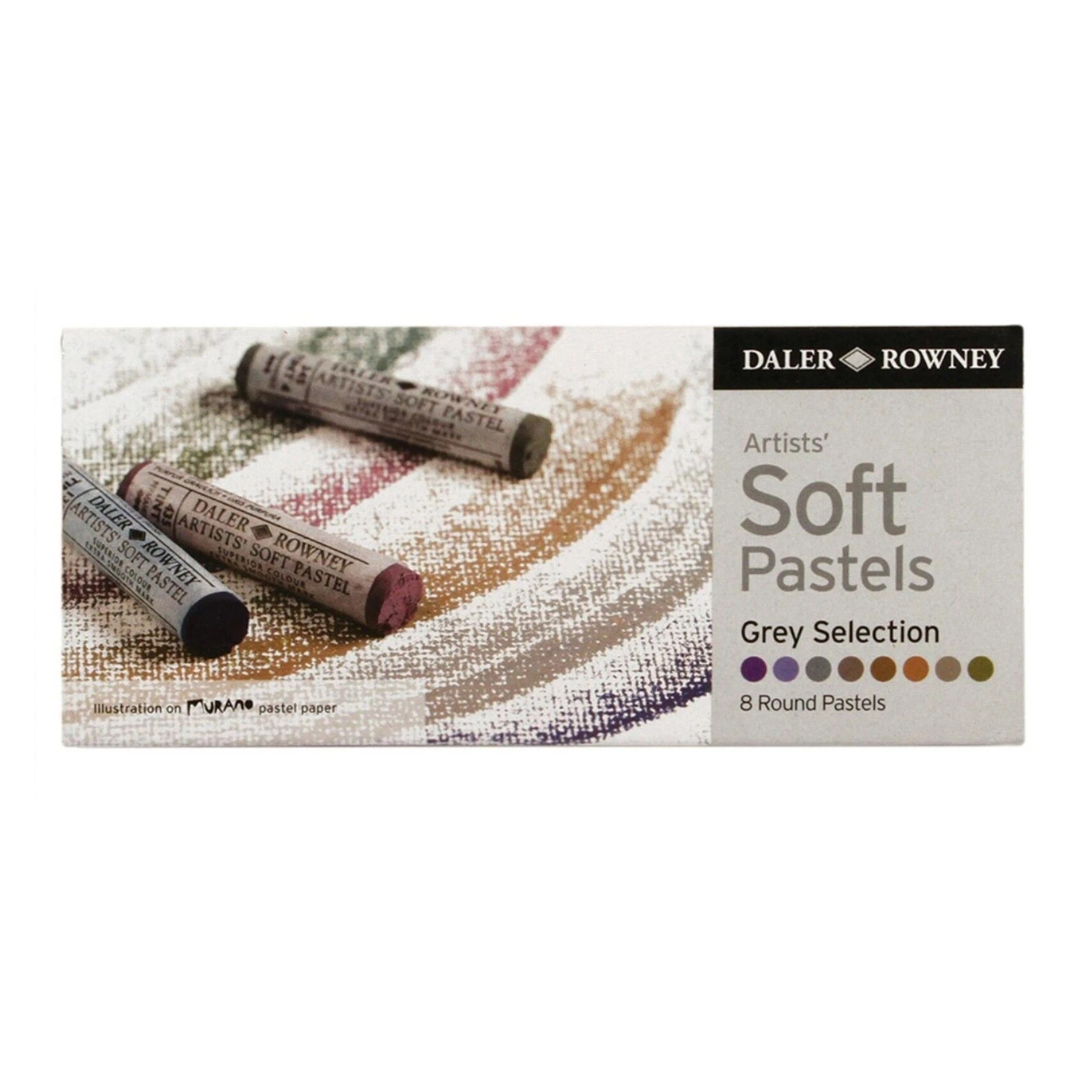 Set de Pastels Secs Daler Rowney – Grey Selection (8 Couleurs) | Oneaday